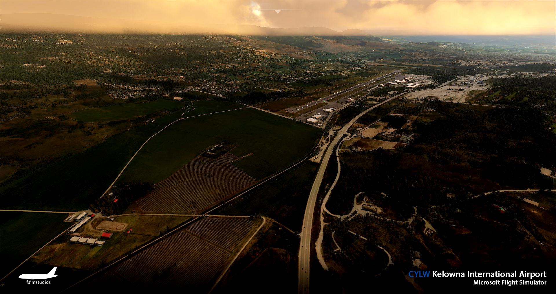 FSimStudios » Kelowna International Airport CYLW » Microsoft Flight ...
