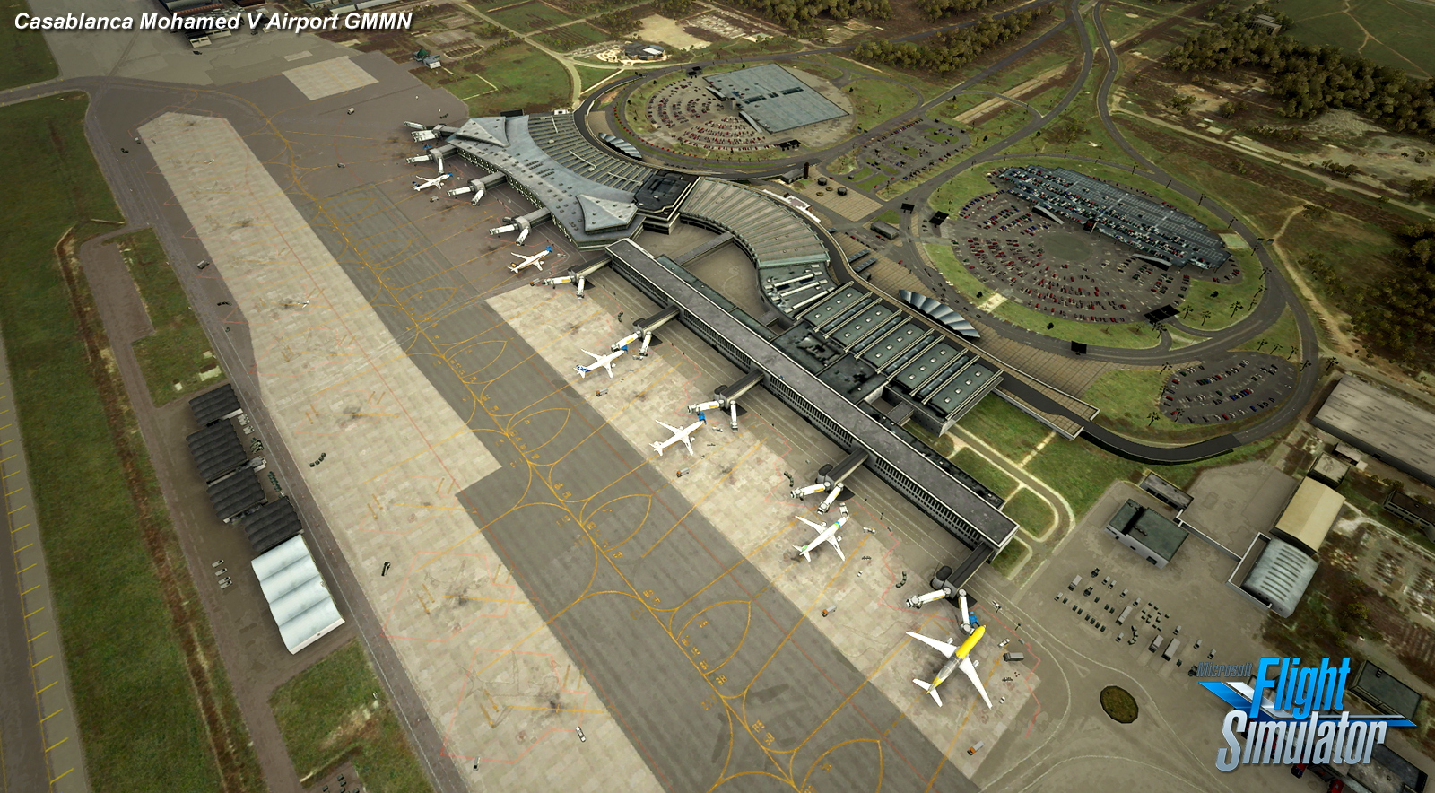 Prealsoft » GMMN - Casablanca Airport » Microsoft Flight Simulator