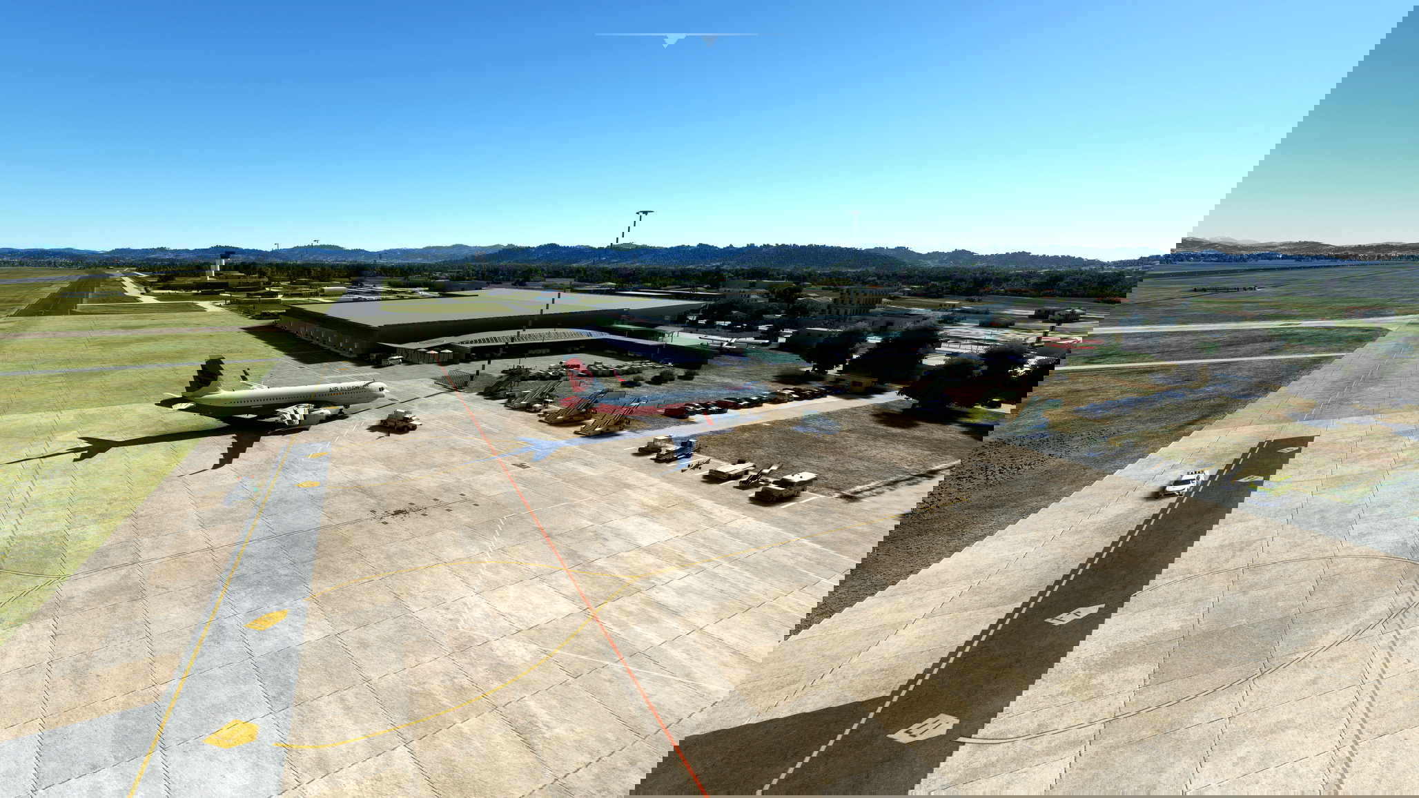 SALVUZ » LATI - Tirana International Airport » Microsoft Flight Simulator