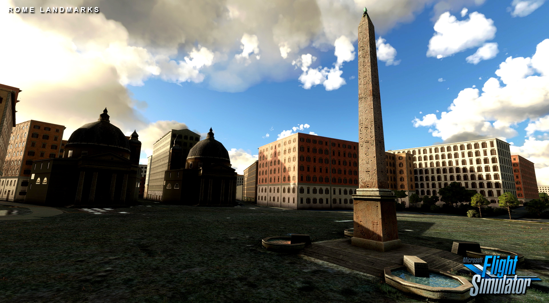 Prealsoft » Rome Landmarks » Microsoft Flight Simulator