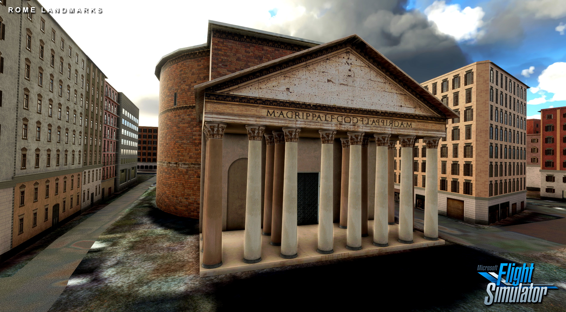 Prealsoft » Rome Landmarks » Microsoft Flight Simulator
