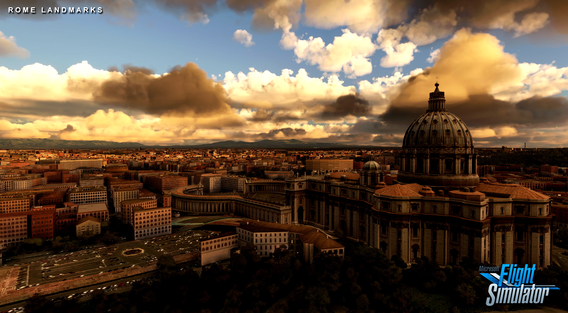Prealsoft » Rome Landmarks » Microsoft Flight Simulator