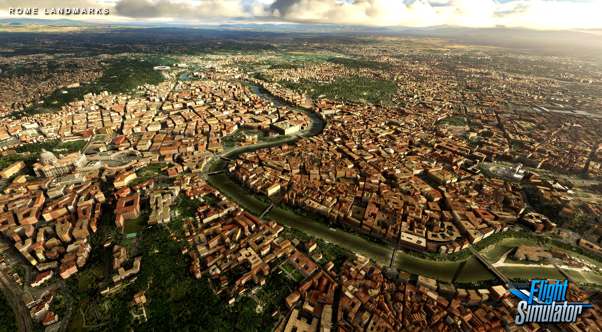 Prealsoft » Rome Landmarks » Microsoft Flight Simulator