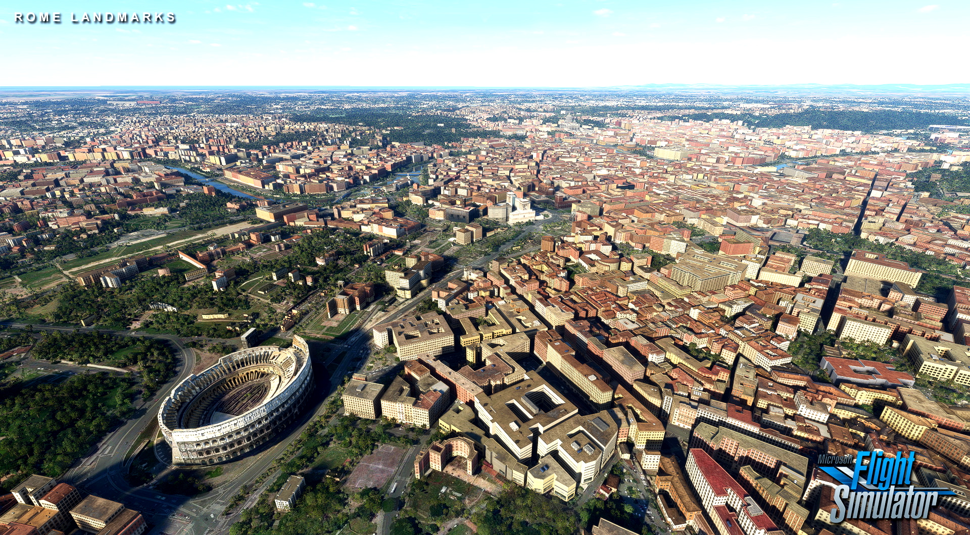 Prealsoft » Rome Landmarks » Microsoft Flight Simulator