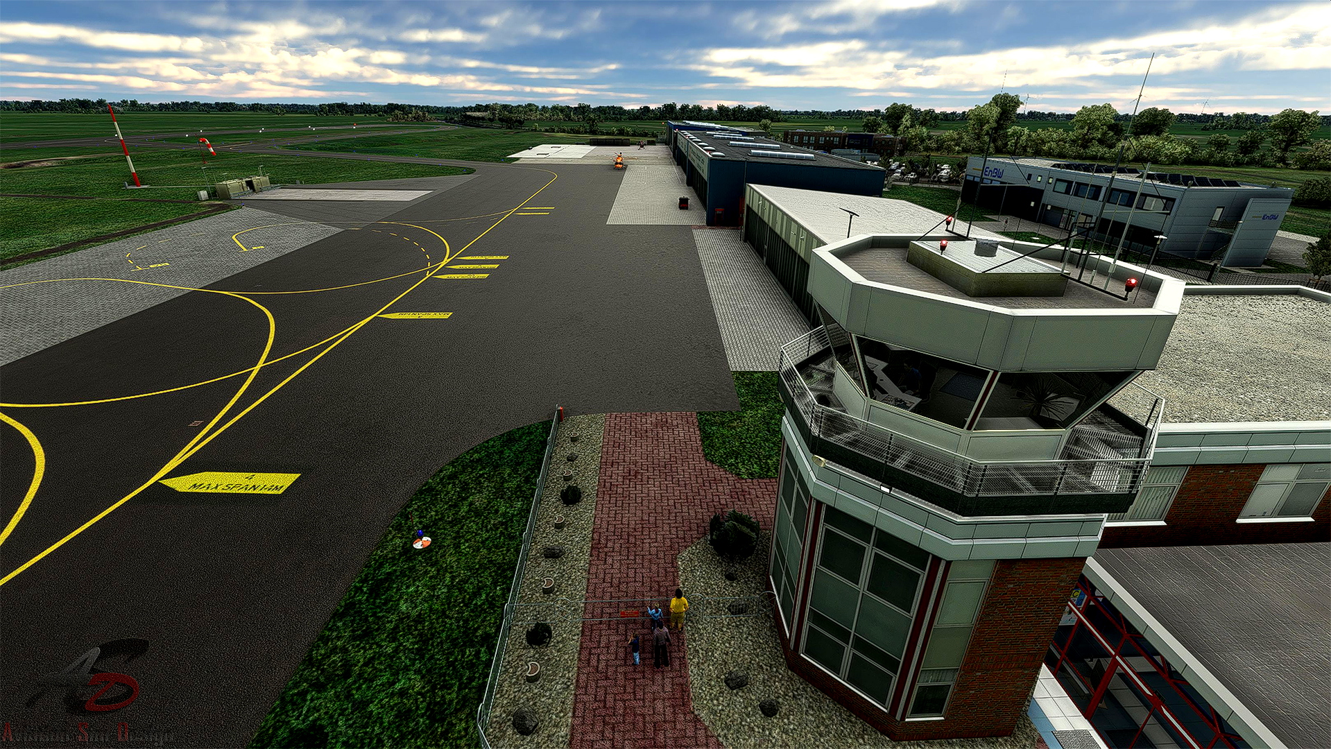 Aviation-Sim-Design » EDWE - Airfield Emden » Microsoft Flight Simulator