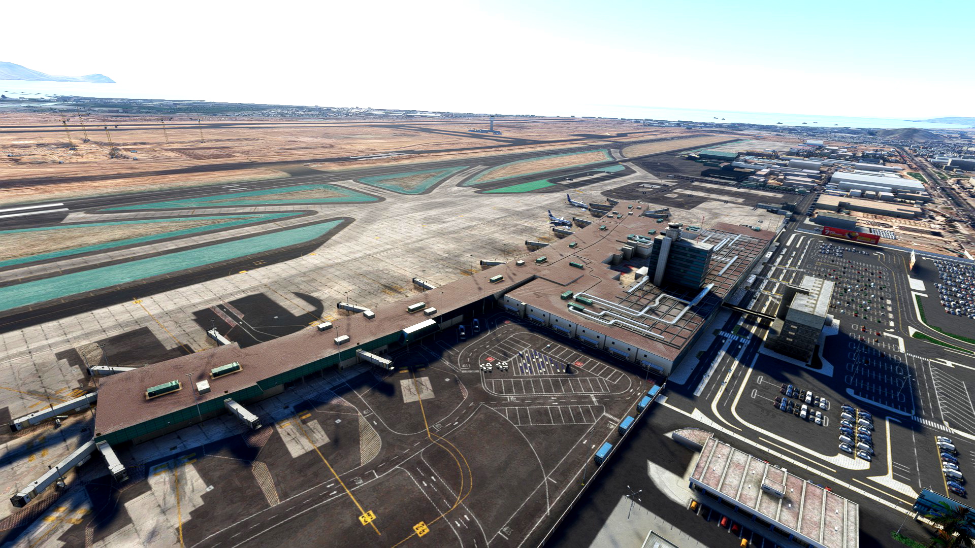 Low-End PC » SPJC - Jorge Chavez Airport, Lima-Peru » Microsoft Flight Simulator